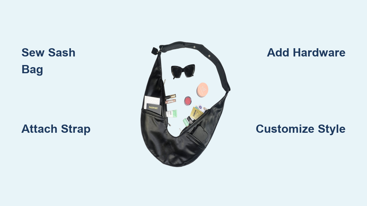 How to Sew a Sash Bag – 2026