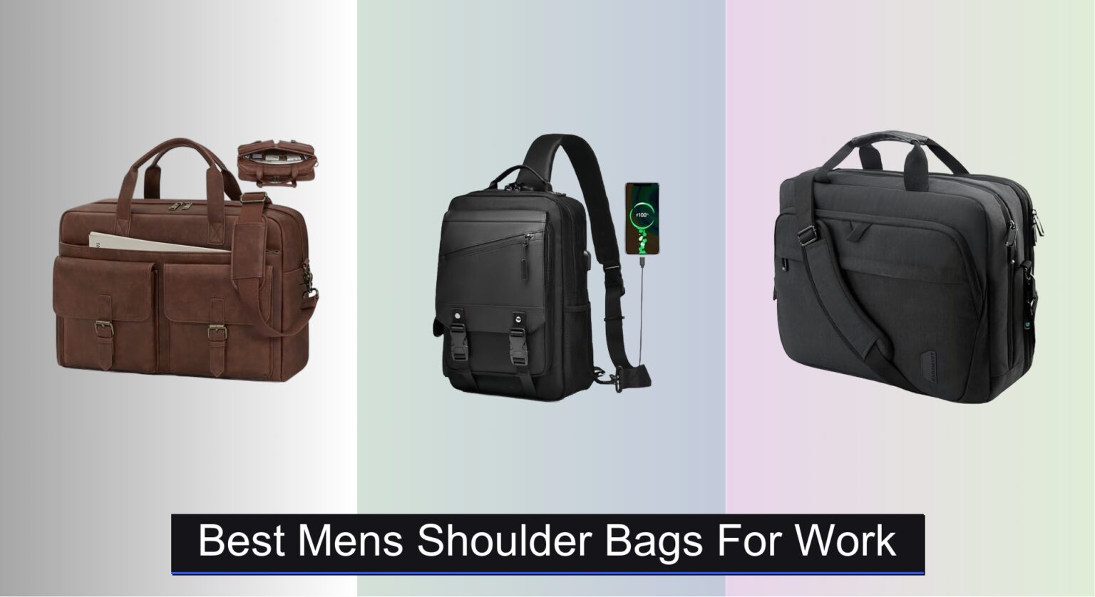 8 Best Men's Shoulder Bags of 2026