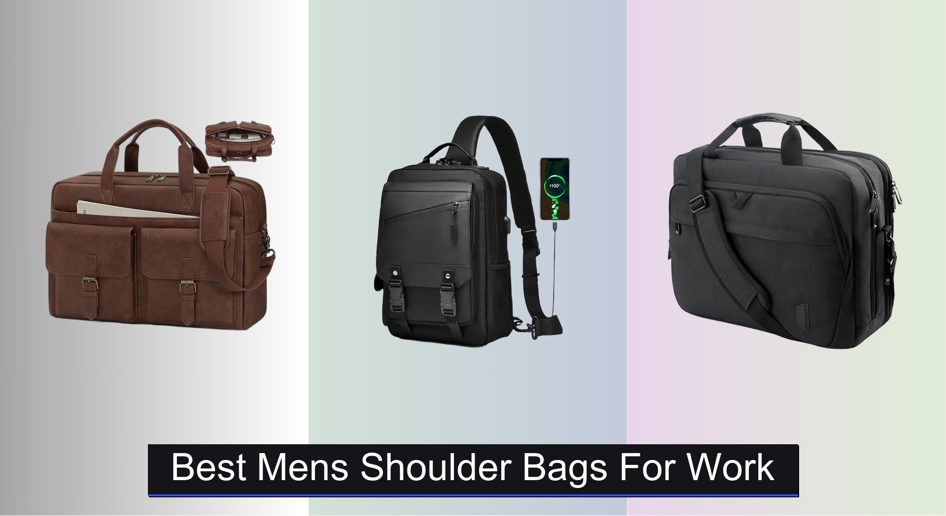 8 Best Small Shoulder Bags for Men 2026