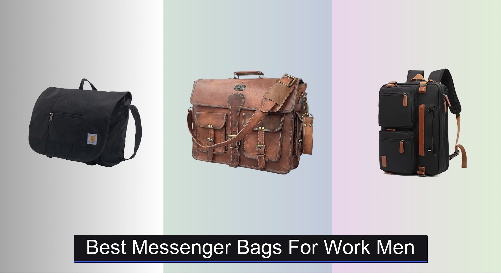 8 Best Messenger Bags for Men's Work in 2026