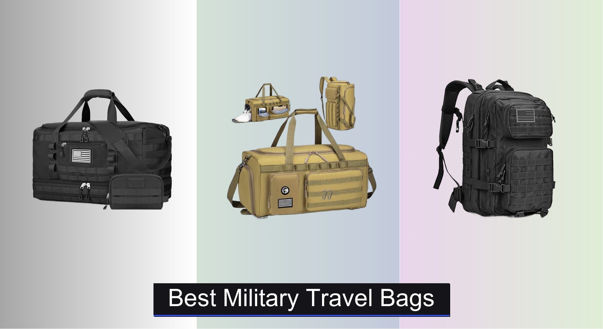 9 Best Military Travel Bags for 2025