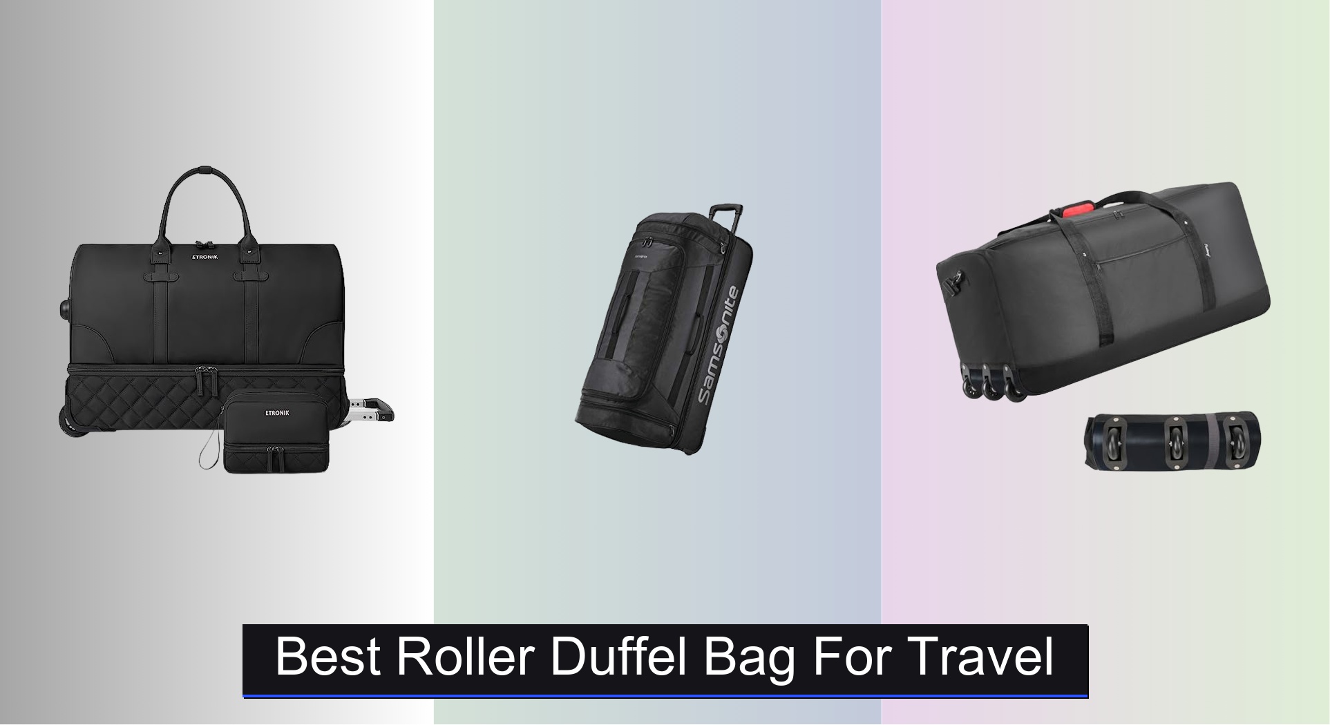 8 Best Foldable Duffel Travel Bags to Buy in 2026