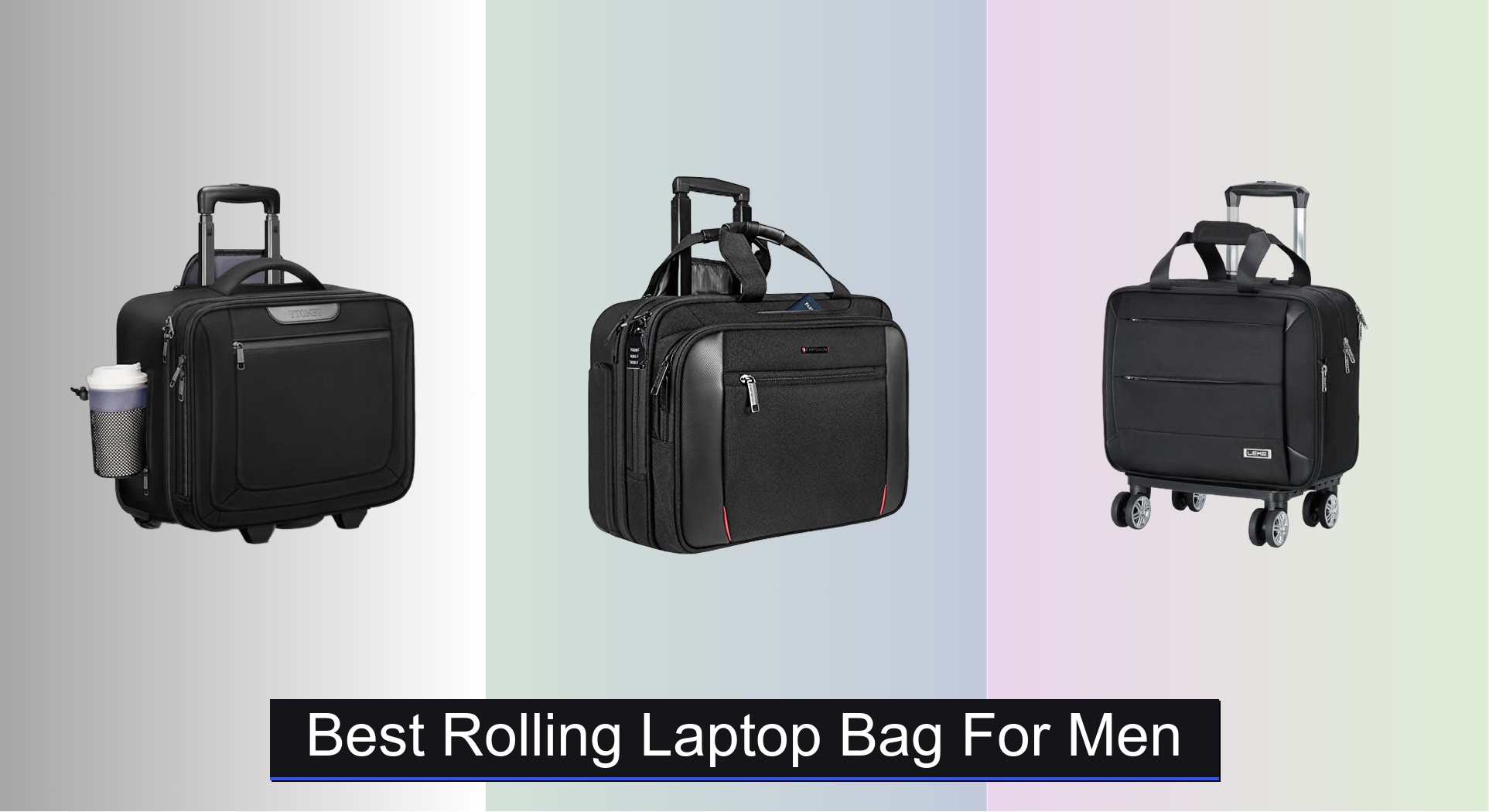 9 Best Rolling Laptop Bags for Men (2026 Guide)