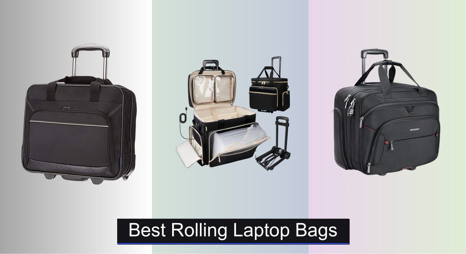 9 Best Rolling Laptop Bags to Buy in 2025