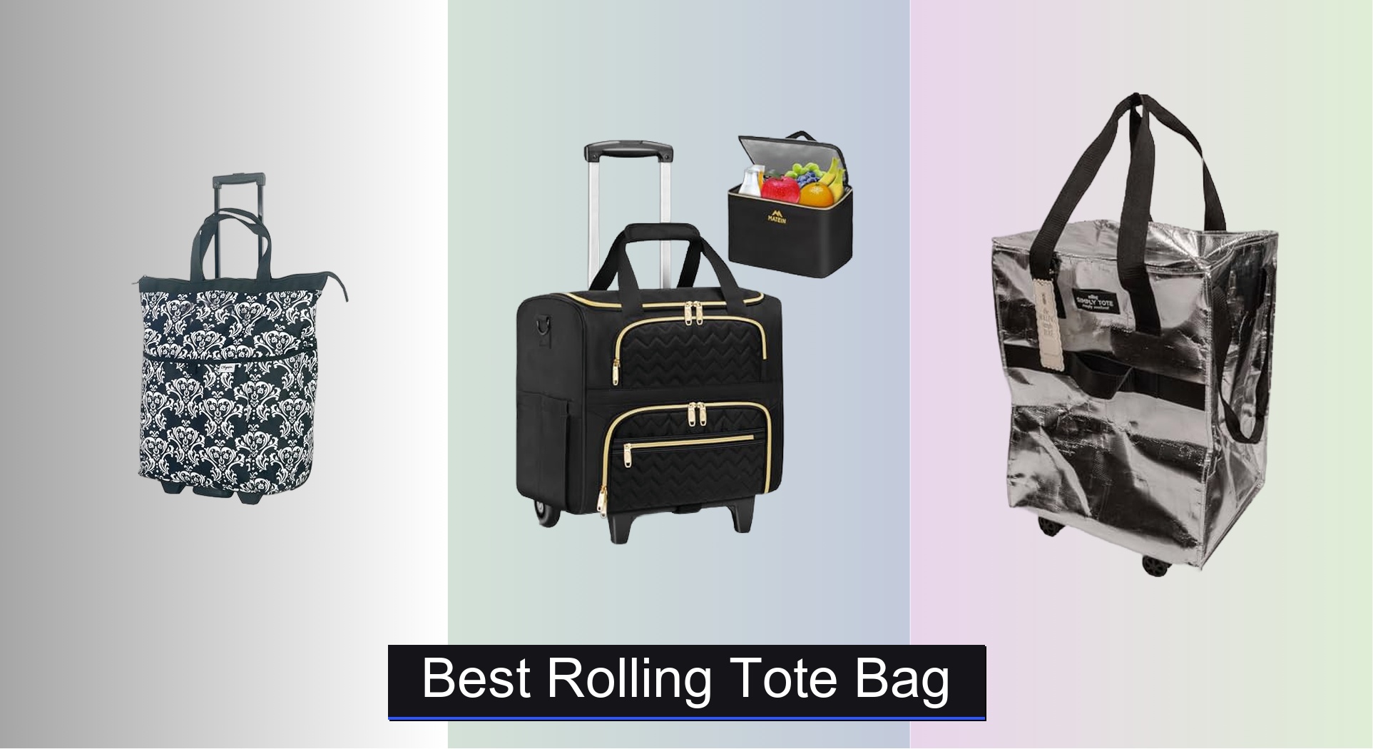 8 Best Rolling Tote Bags to Buy in 2026