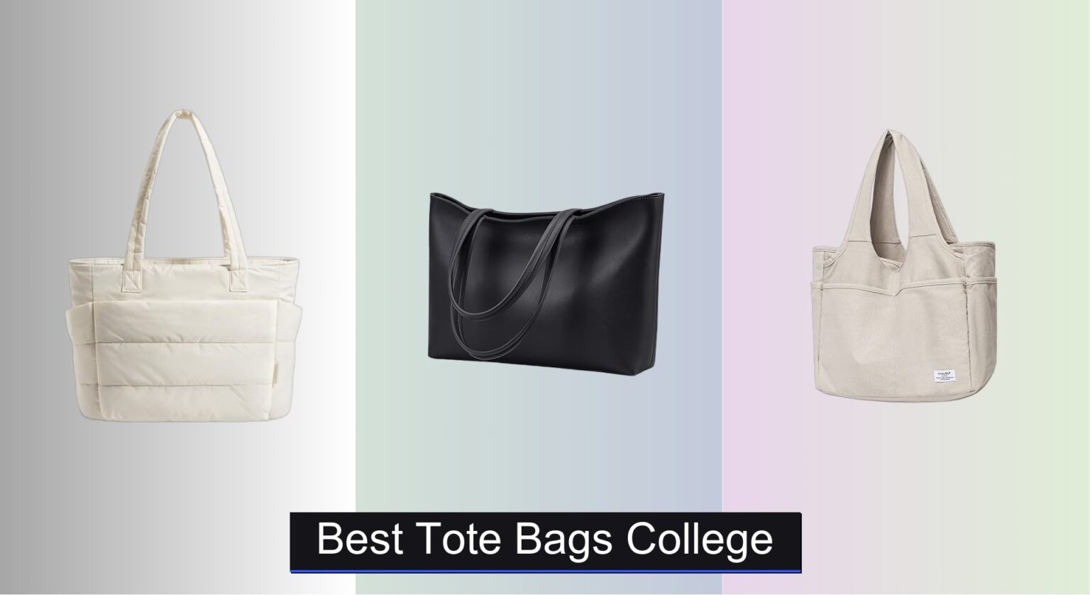 9 Best Tote Bags for College Students 2025