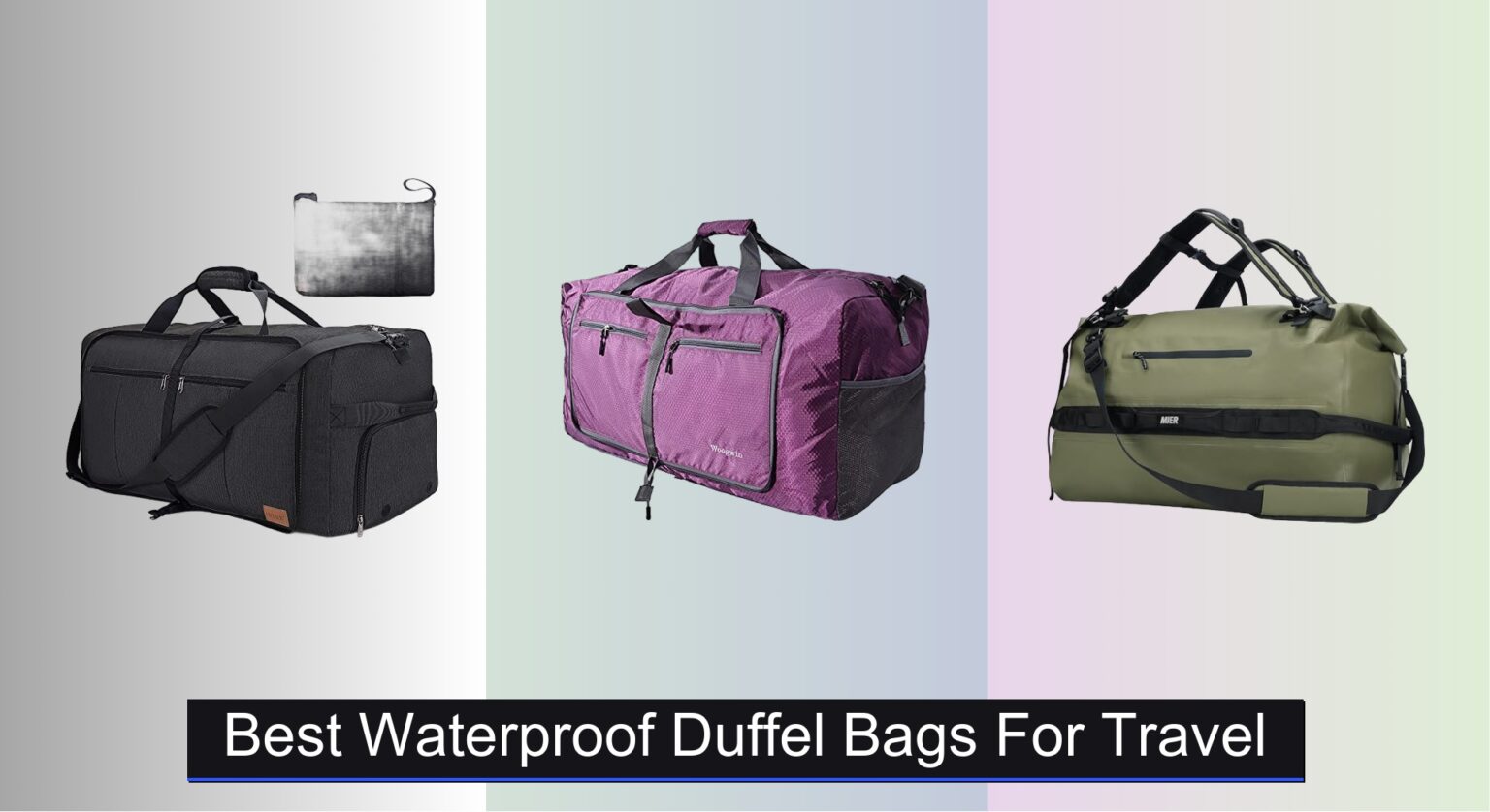 8 Best Foldable Duffel Travel Bags to Buy in 2026