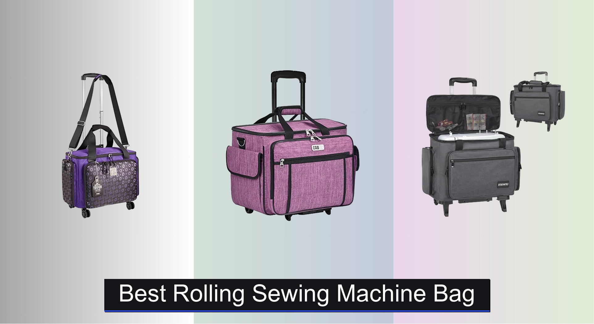 8 Best Rolling Sewing Machine Bags to Buy in 2026