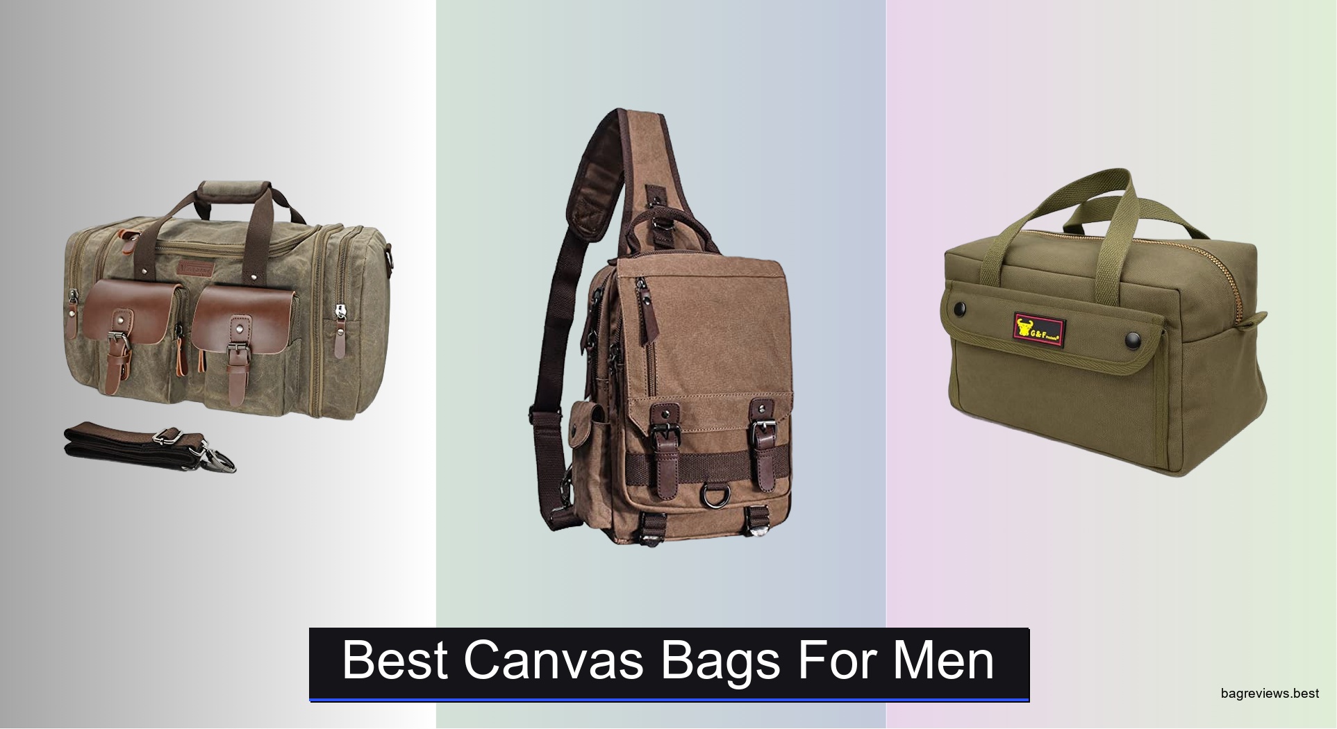8 Best Canvas Bags for Men 2026