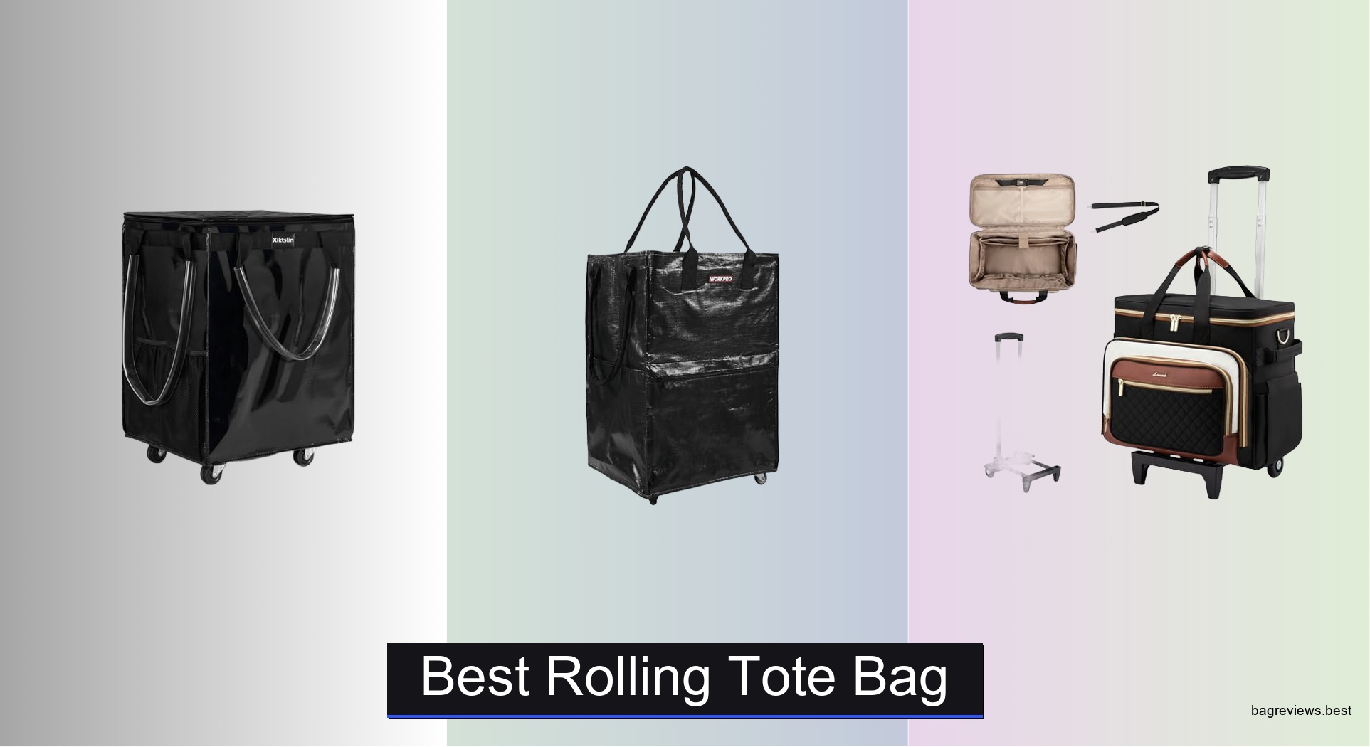 7 Best Rolling Tote Bags for 2026